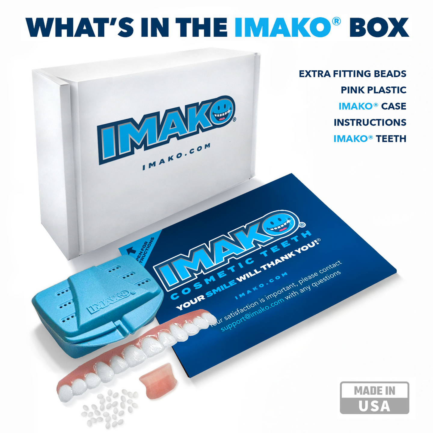 Imako® Cosmetic Teeth Kit