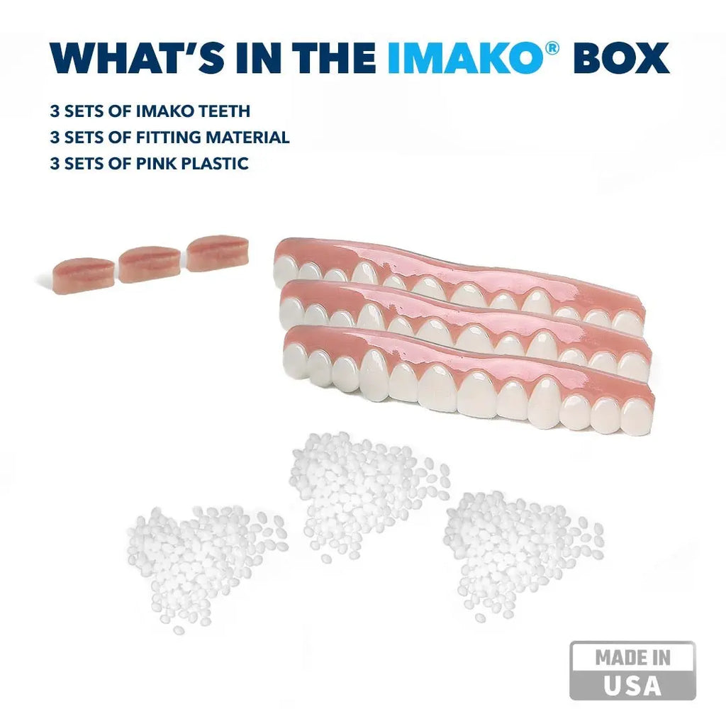 Imako® Cosmetic Teeth – Refill Kit