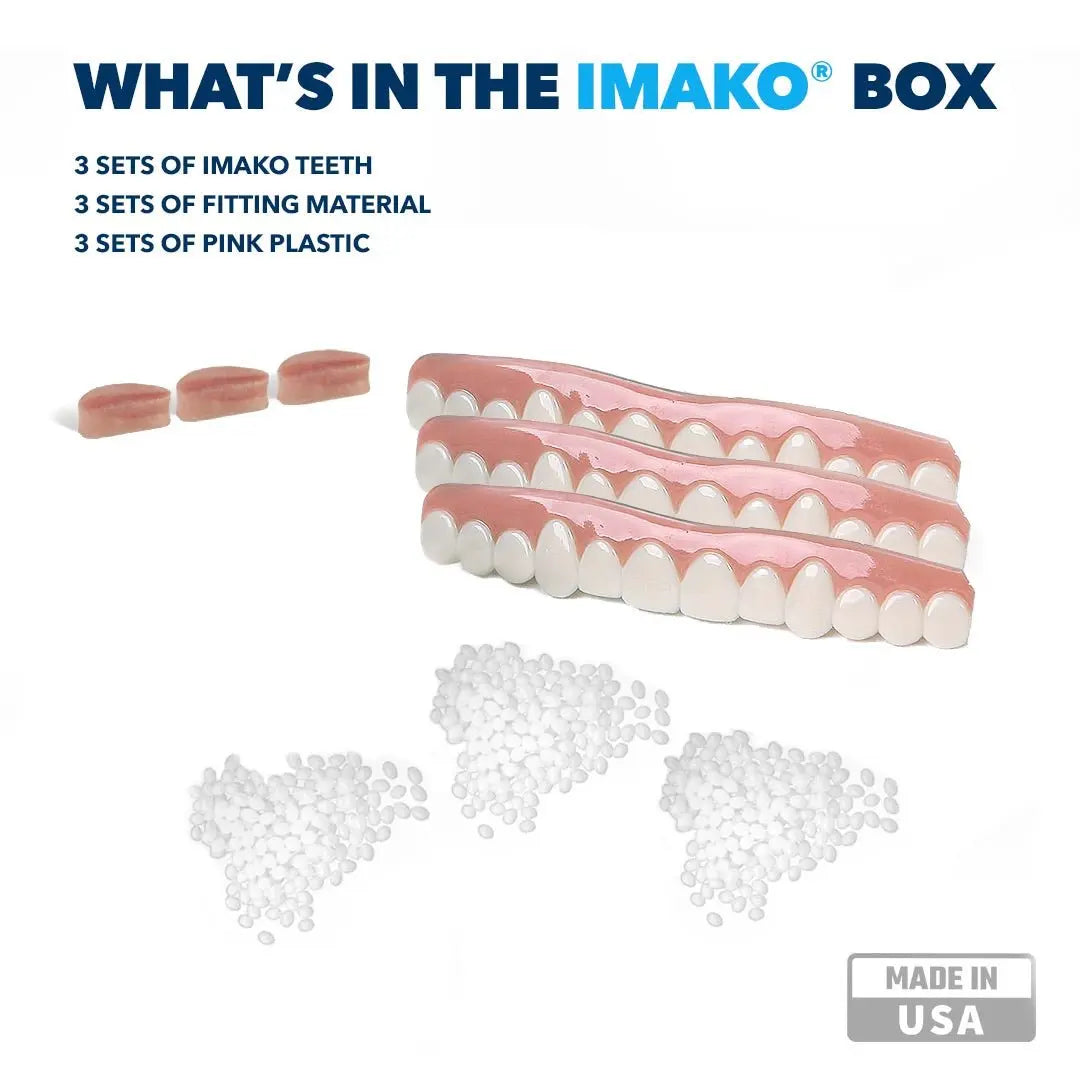 Imako® Cosmetic Teeth – Refill Kit
